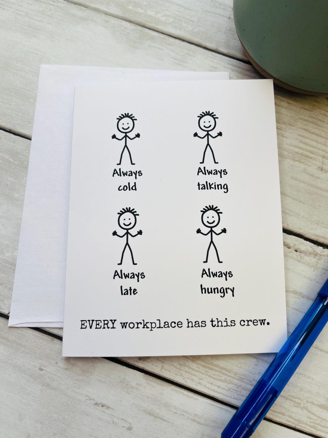 Funny Coworker Card, Office Decor, Gift for Coworker, Coworker Friend ...