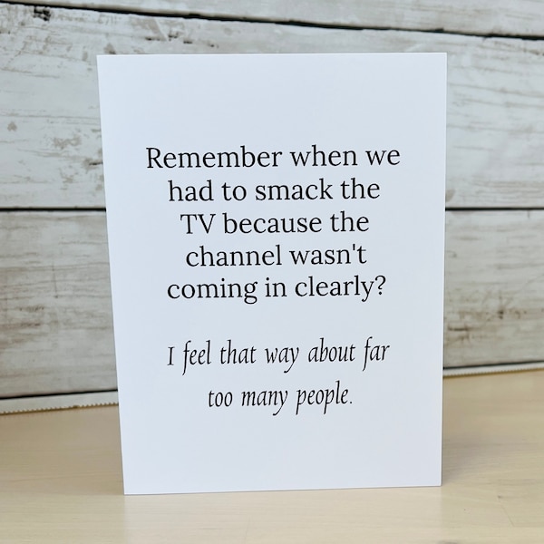 Funny Card - Etsy