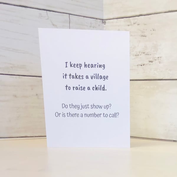 It Takes a Village - Etsy