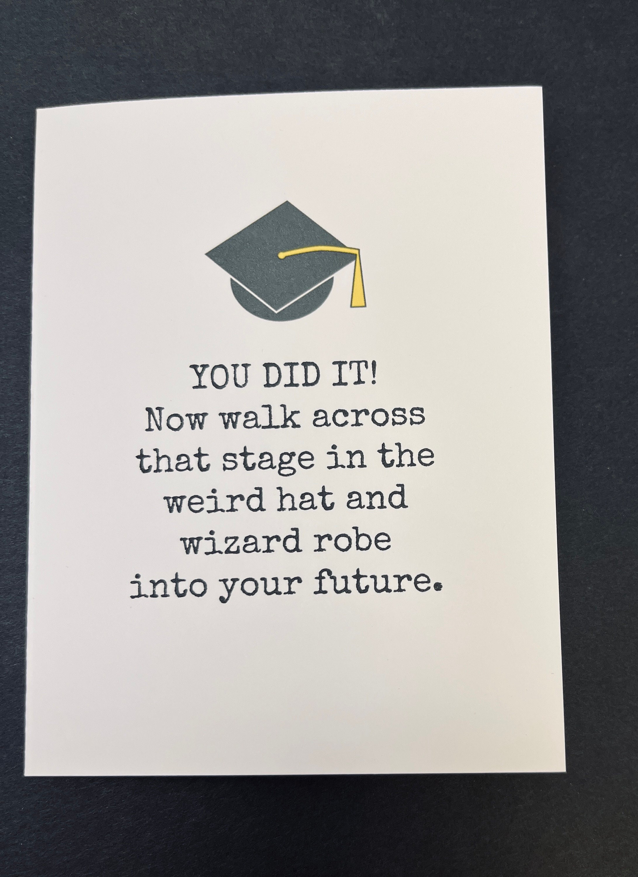 Grad Card / Congrats Grad / Phd Graduation / 2024 Grad / Senior 2024 ...