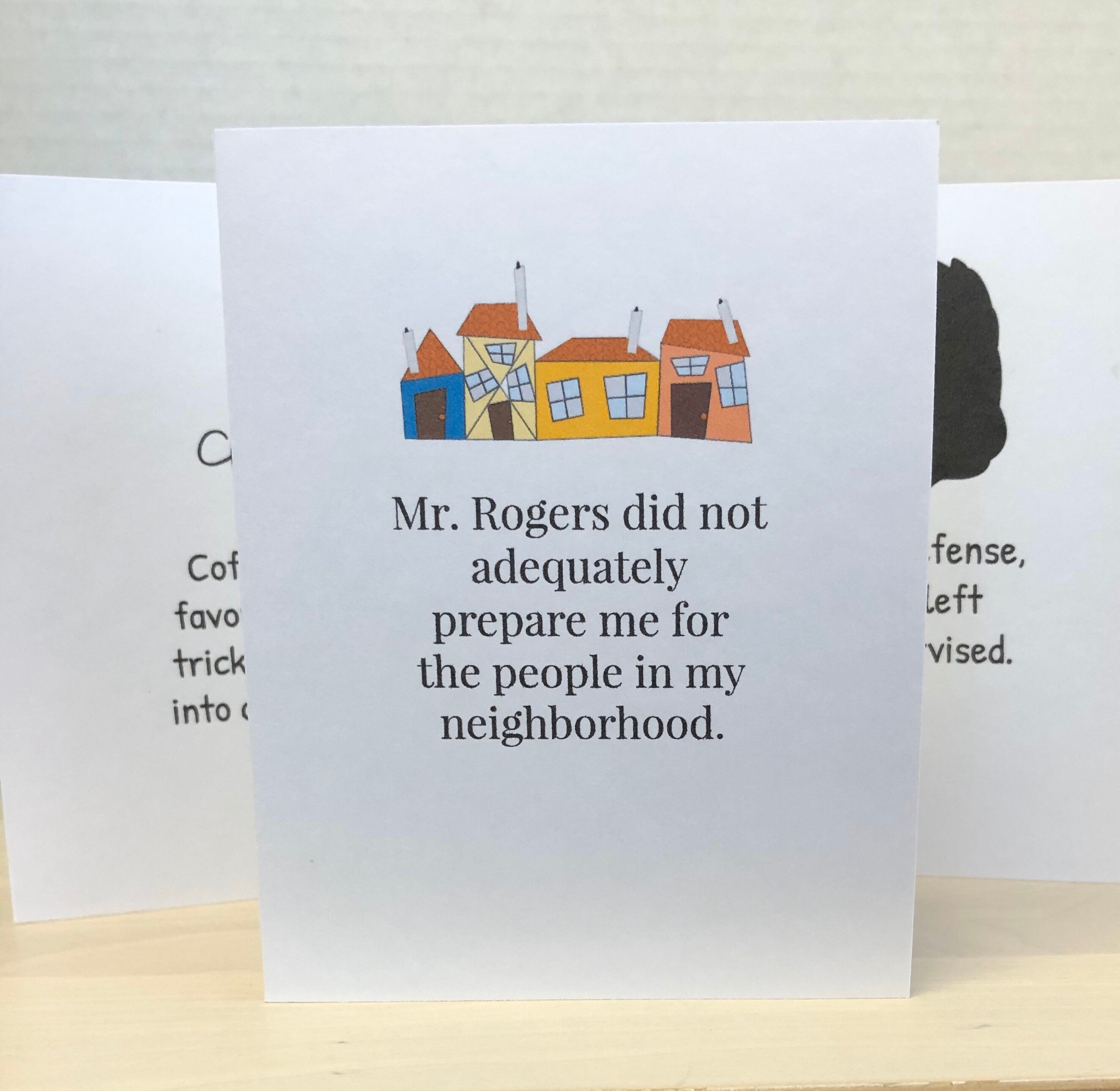 Funny Introvert Card, Not Prepared for People Card, Humorous Card ...
