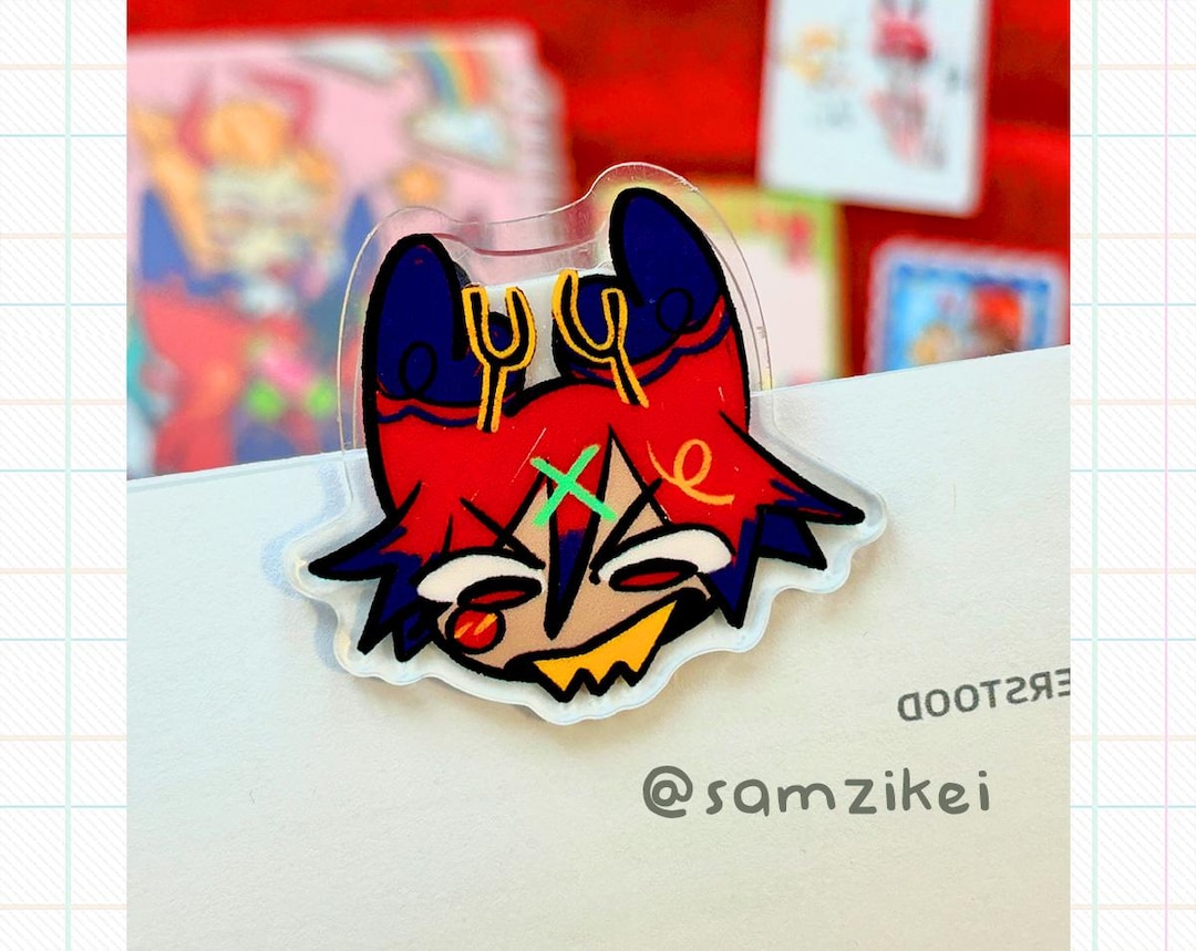Alastor Binder Clip - Etsy
