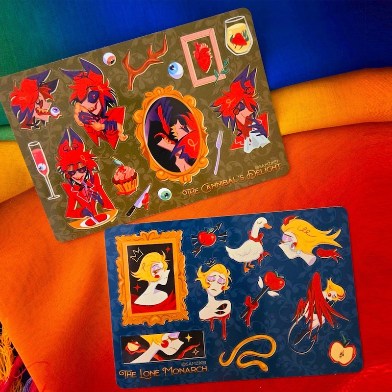 Sticker Alastor Lucifer - Etsy UK