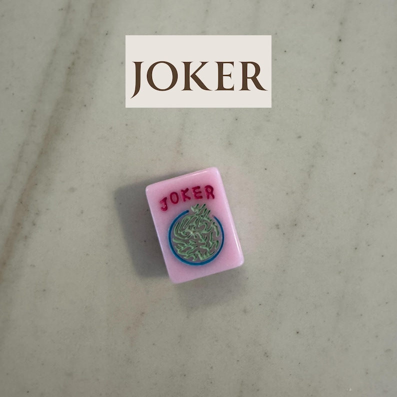 Mahjong Tile Place Card- 4 Pack: Mahjongg Party, Mahjong Night - Etsy