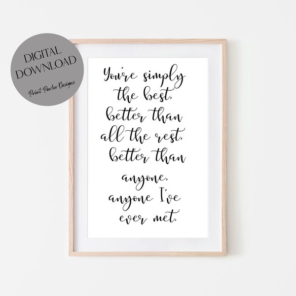 Simply the Best - Etsy