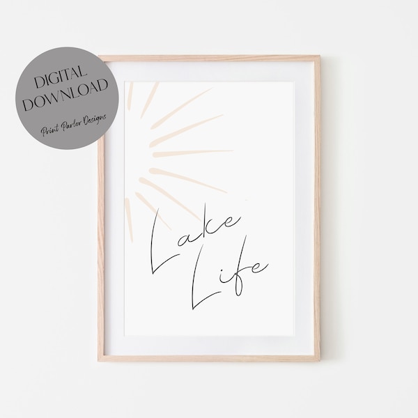 Lake Life Decor - Etsy
