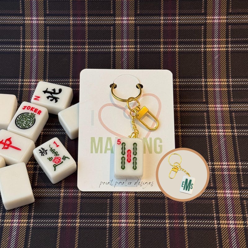Mahjong Gifts Keychain - 60+ Gift Ideas for 2025