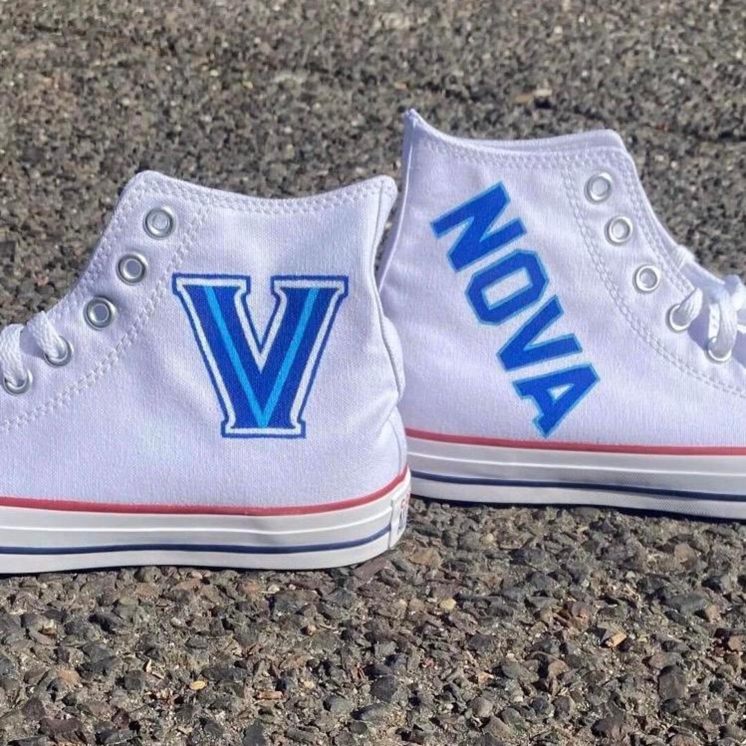 Custom Hand-painted Converse High Tops | Personalized College Spirit ...