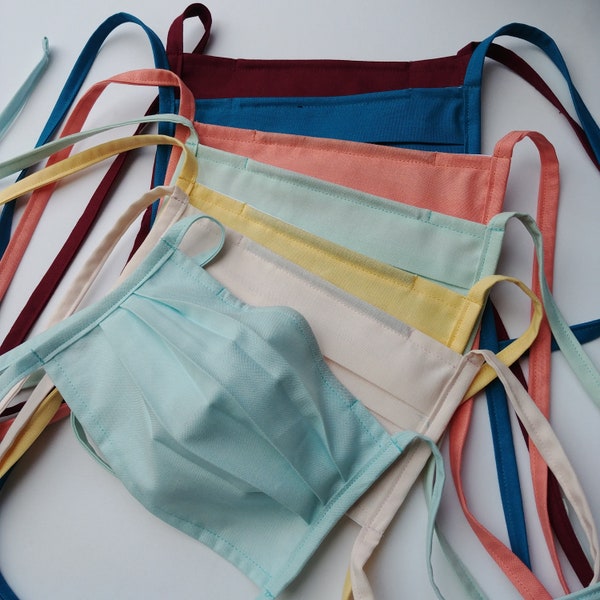 Coral Face Mask - Etsy