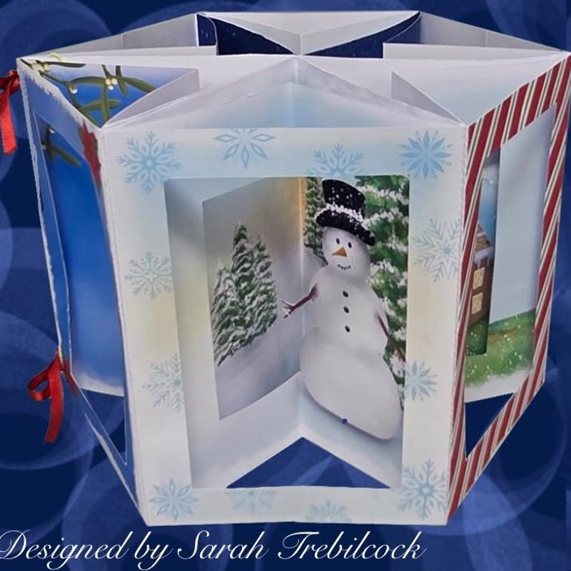 Pop up 3 D Card Christmas - Etsy UK
