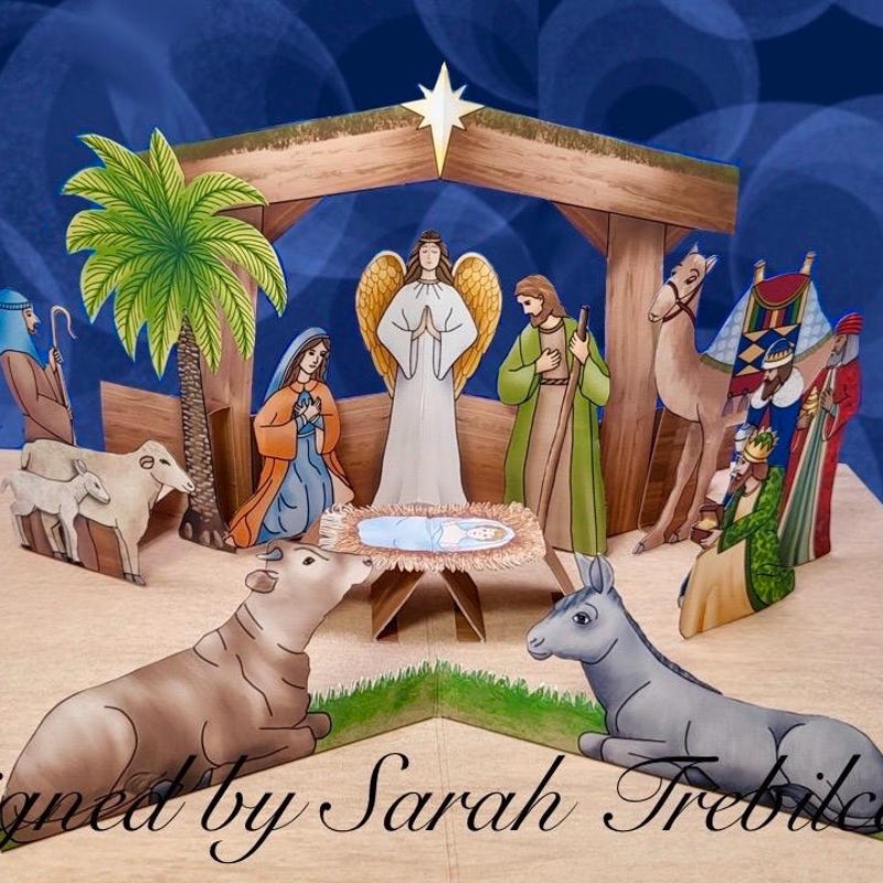 Pop up Nativity Digital - Etsy