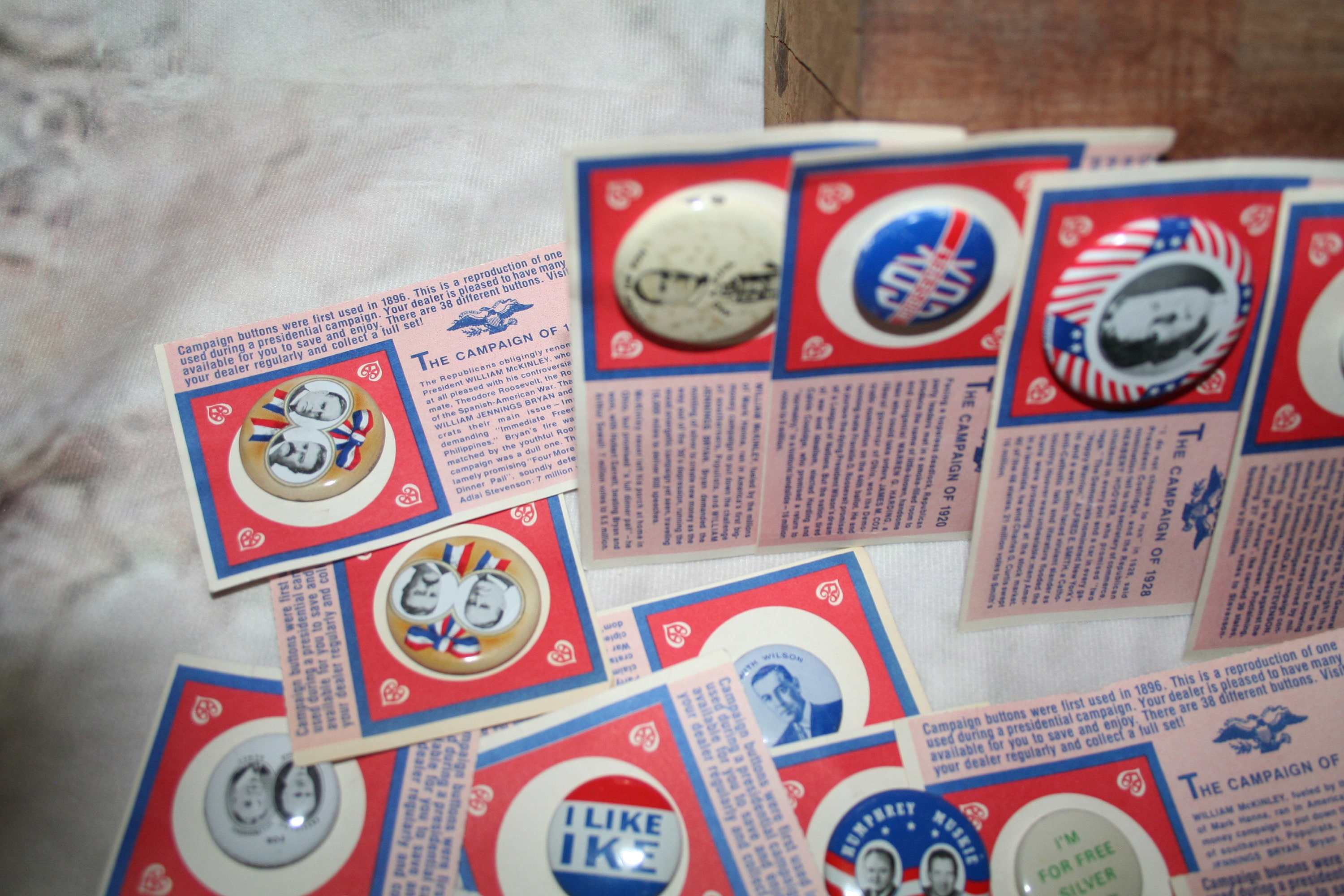 Presidential Campaign Buttons Vintage Large Lot 39 Reproductions - Etsy