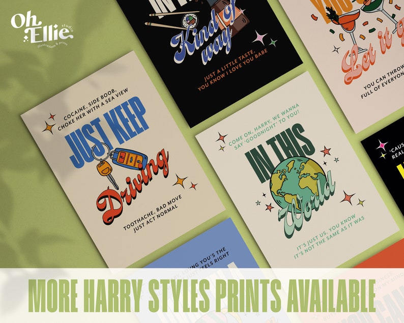 Fine Line Art Print Harry Styles Poster Fine Line Wall Art - Etsy UK