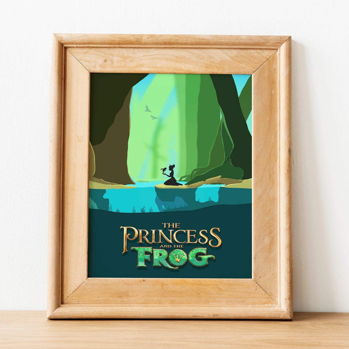 The Princess and The Frog Poster Disney Movie Poster The | Etsy