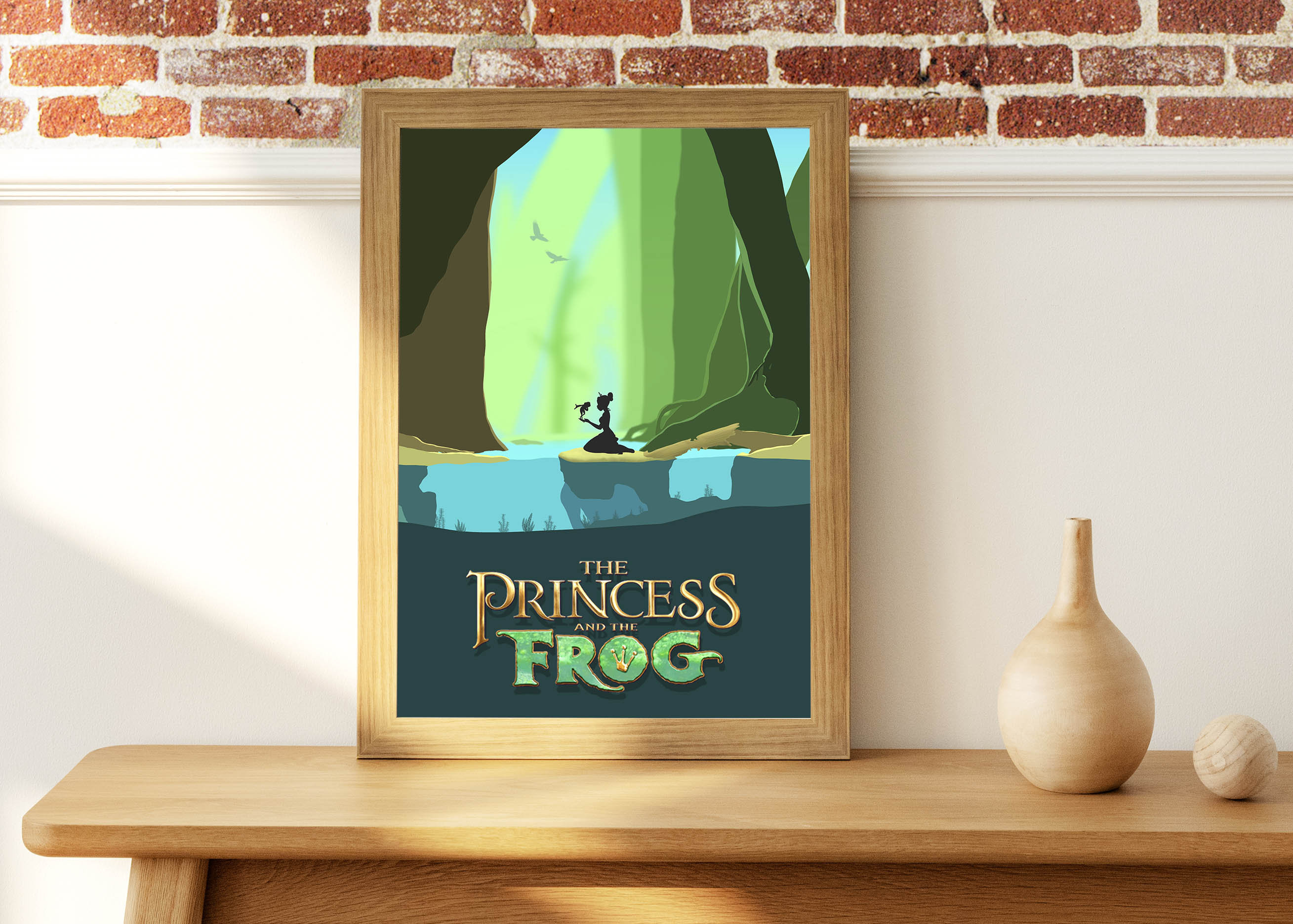 The Princess and The Frog Poster Disney Movie Poster The | Etsy