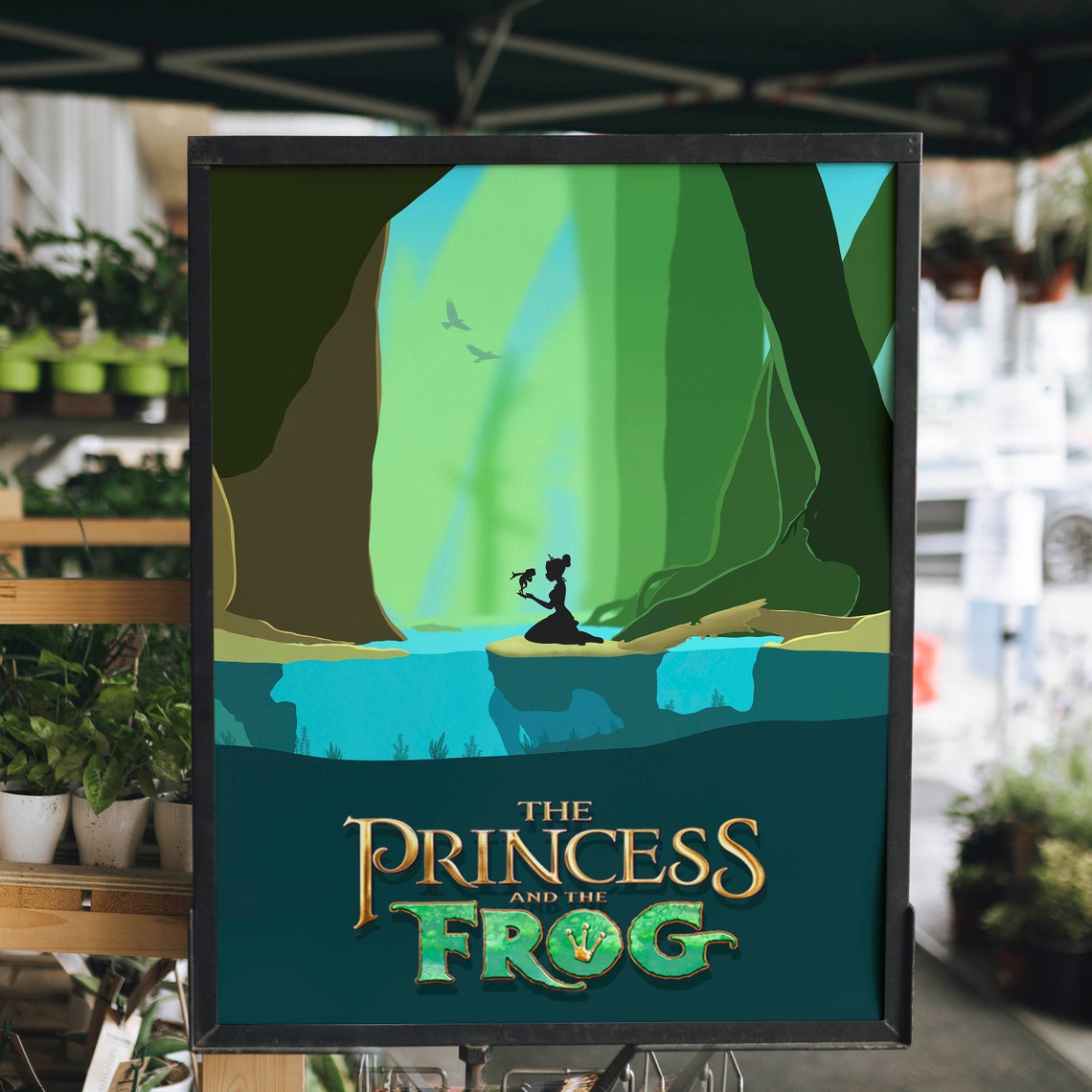 The Princess and The Frog Poster Disney Movie Poster The | Etsy