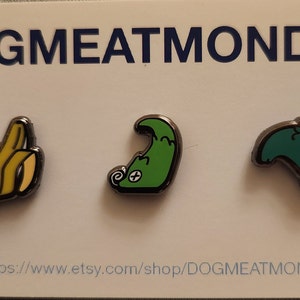 Worm on a String Mini Pins! - Etsy