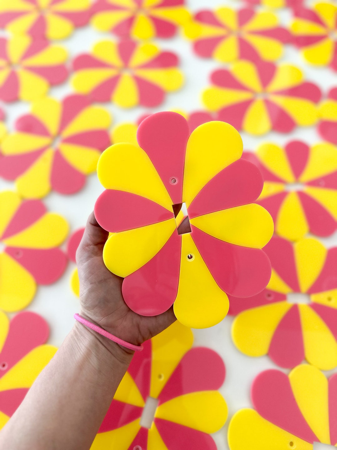 Flower Power Light Switch Cover / 90s Vibe Light Switch Plate Cover ...