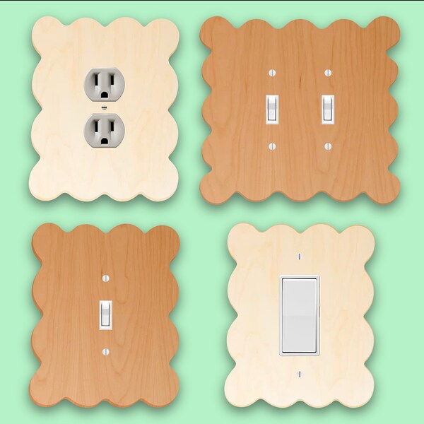 Double Rocker Switch Plate - Etsy