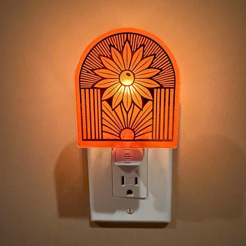 Vintage Night Light - Etsy
