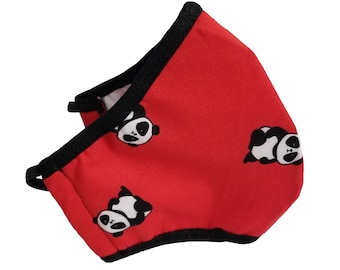 Red Panda Face Mask - Etsy