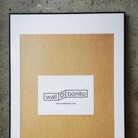 Large Floating Frame, Teak Picture Frames, A3, A4, Double Sided Frame ...