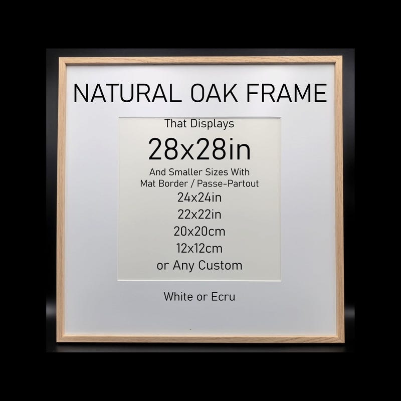 28x28 Picture Frame - Etsy