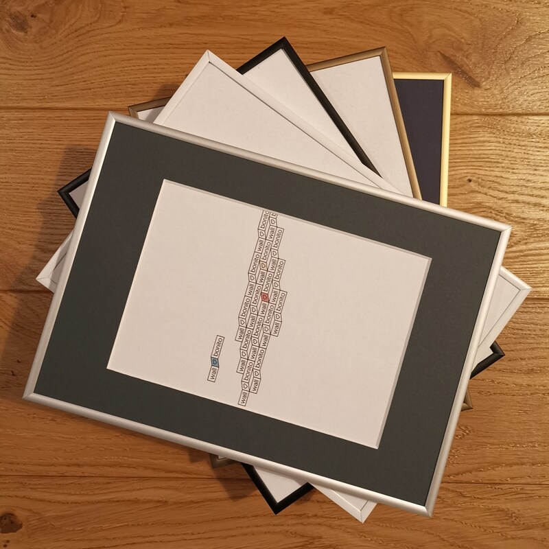 Picture Frame 45x30 - Etsy