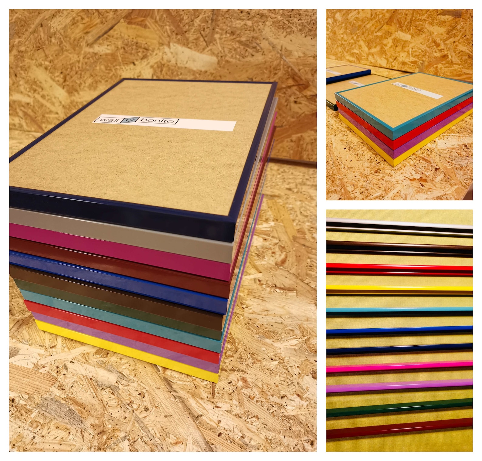 Yellow Poster Frames Any Size per Request Aluminum Picture Frame Metal ...