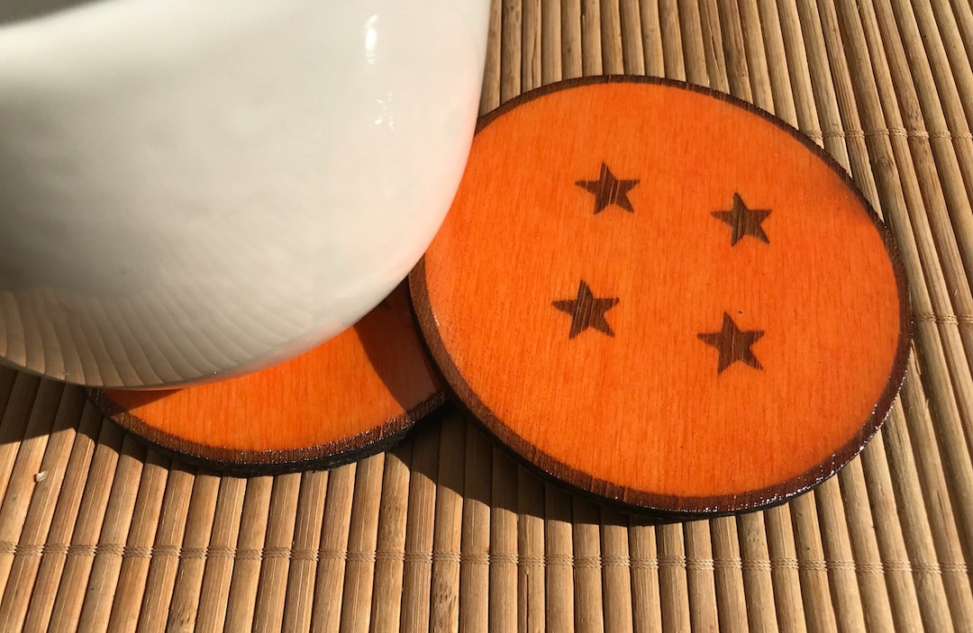 Dragon Sphere Wooden Coaster - Etsy