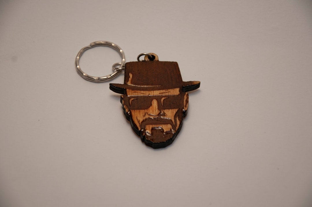 Walter White Wooden Keychain - Etsy