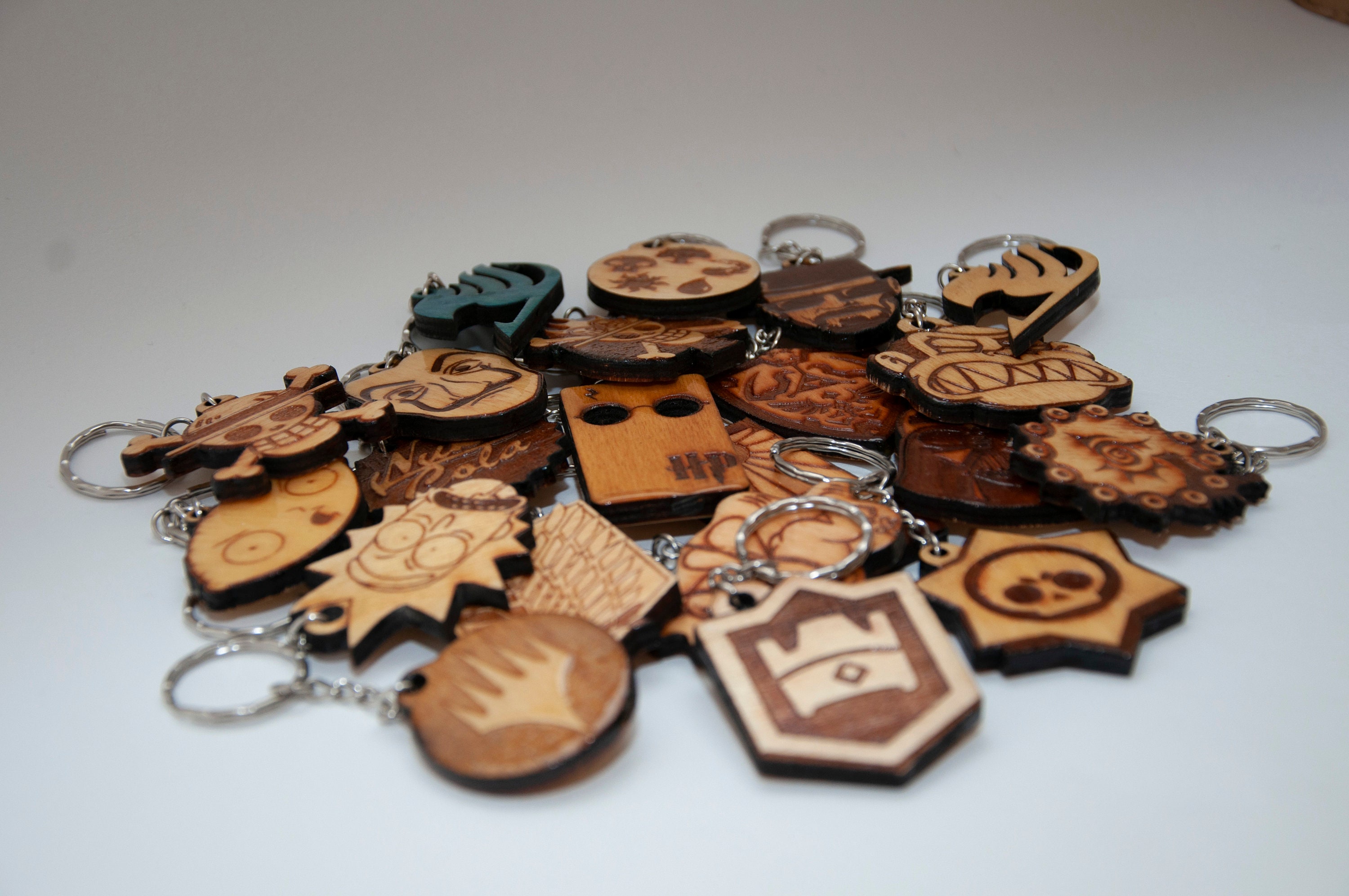 Walter White Wooden Keychain - Etsy