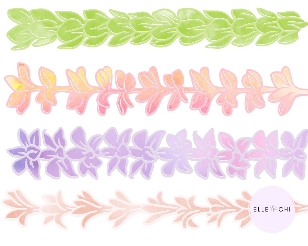Lei Collection- 2nd Edition- Die Cut Stickers- Ready to Ship - Etsy