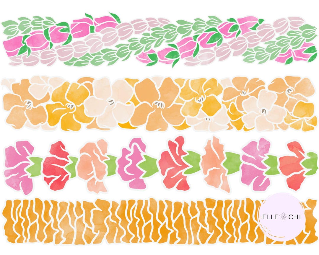 Lei Collection- 5th Edition- Die Cut Stickers- Ready to Ship - Etsy