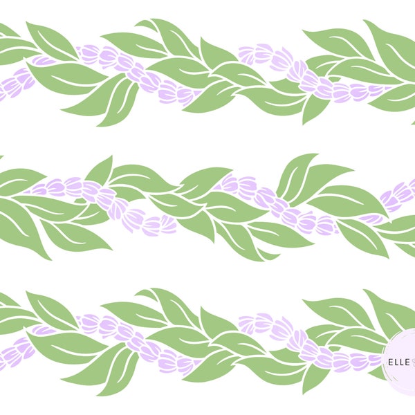 Maile Lei Svg - Etsy