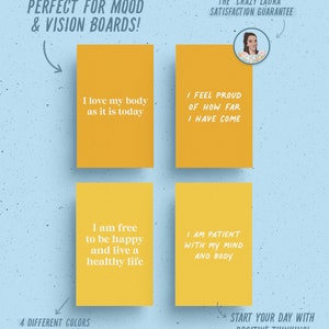 64 Printable Body Positivity Affirmations Body Positive | Etsy