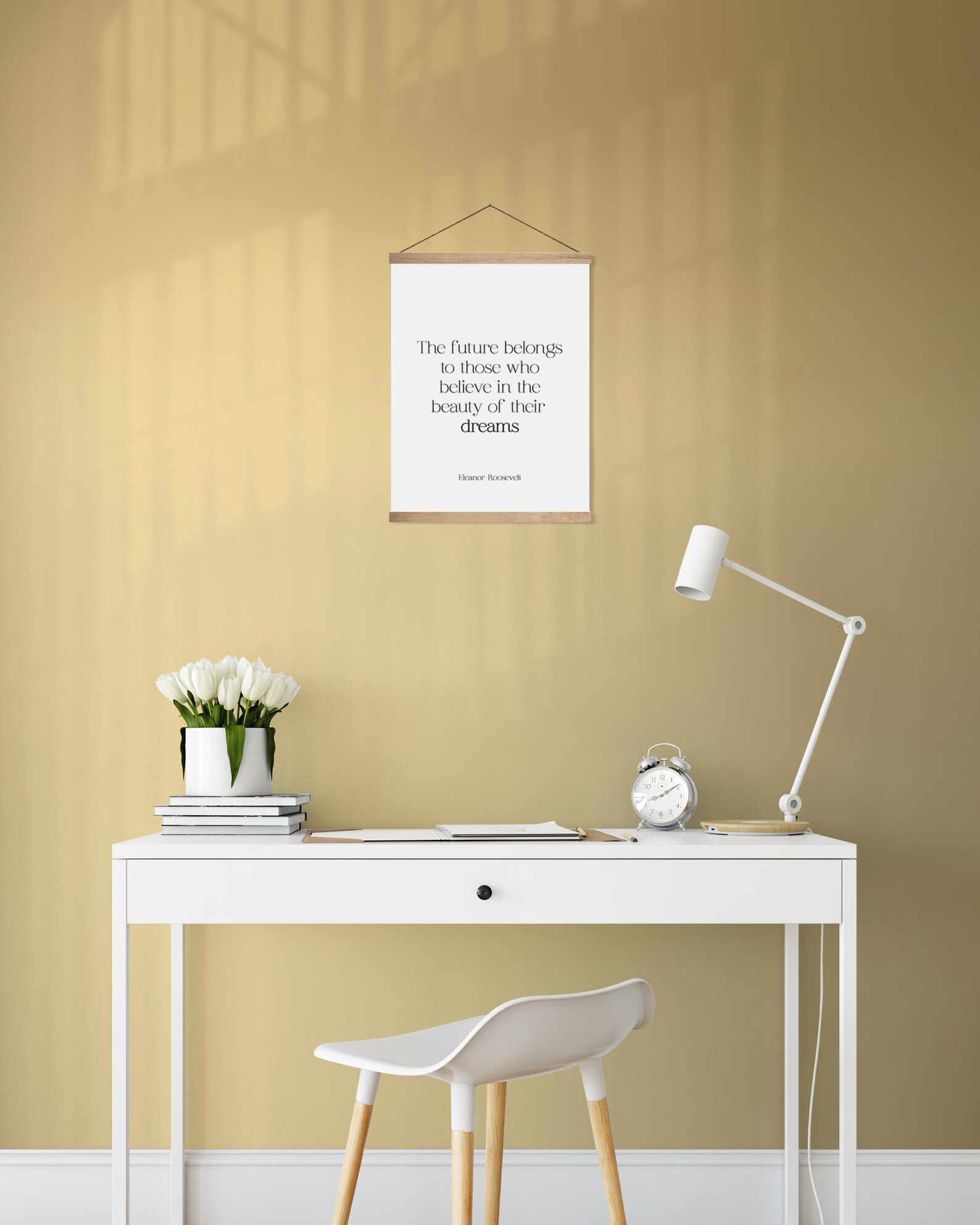 Eleanor Roosevelt Printable Wall Art, Believe in Your Dreams Quote to ...