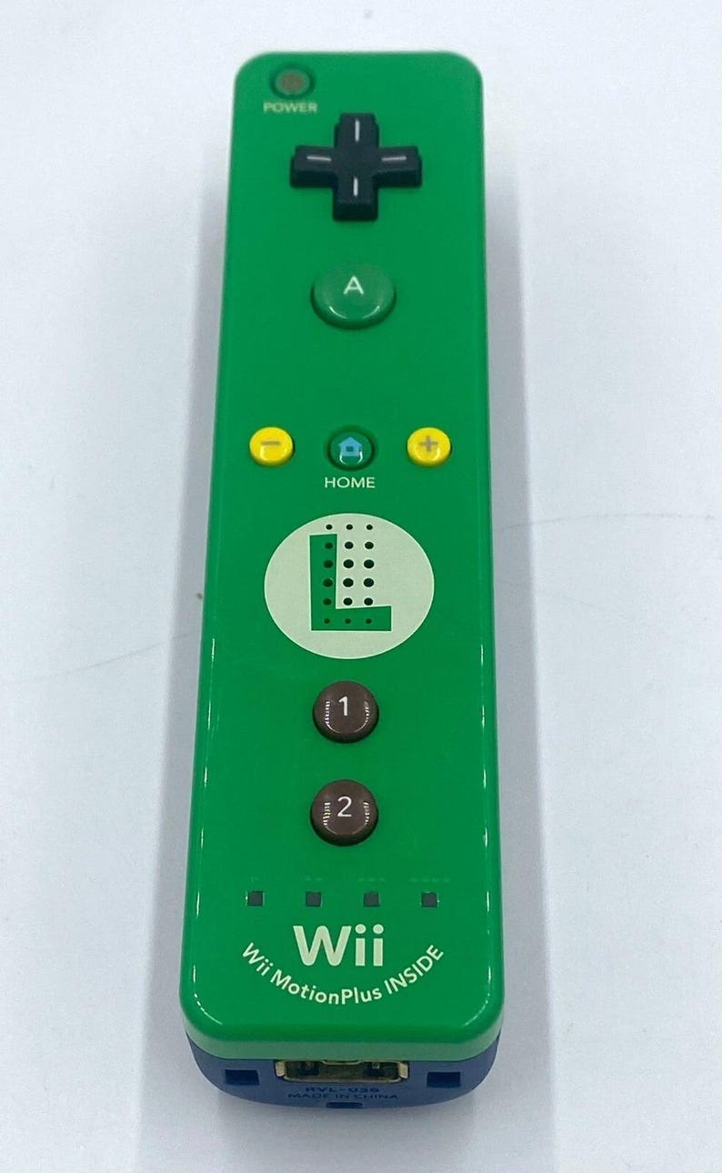 Authentic Nintendo Wii Controller OEM Wii Remote Motion Plus and ...