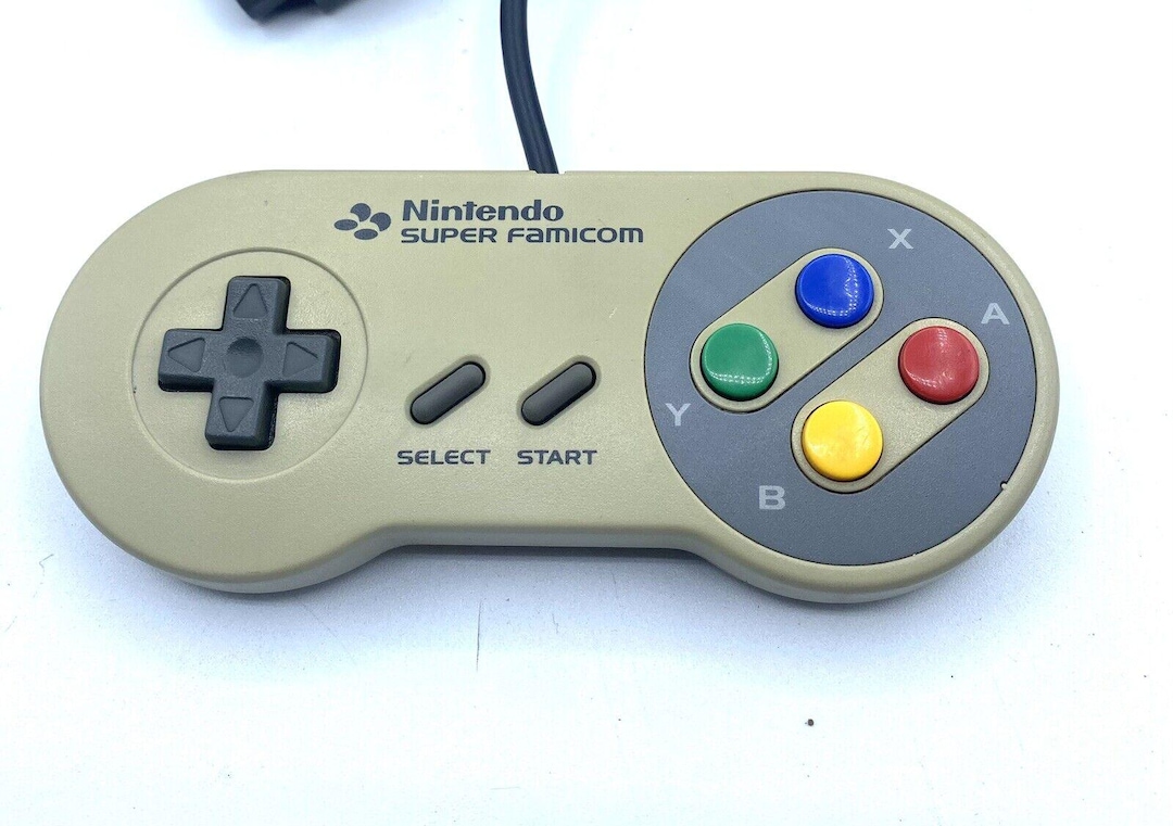 Authentic Super Famicom Controller SNES Controller Yellowed OEM ...