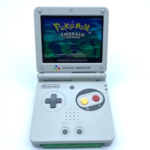 Gameboy Advance SP Official GBA SP Ips Backlit Screen Super Famicom - Etsy
