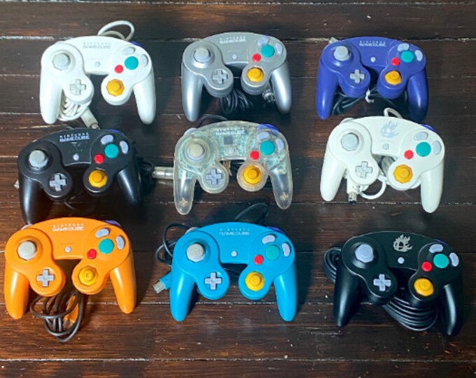 Authentic Gamecube Controller Original Nintendo Controllers | Etsy