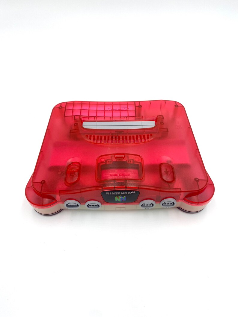 Authentic Nintendo 64 Watermelon Red N64 Region Free - Etsy