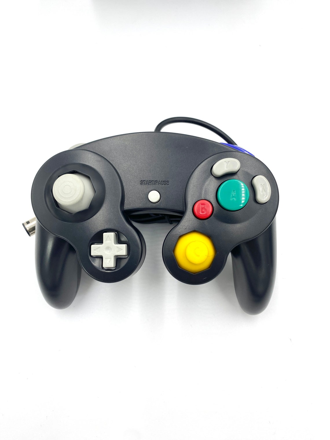 Nintendo Gamecube Console Black Black Controller/s Wires - Etsy