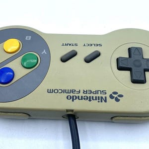 Authentic Super Famicom Controller SNES Controller Yellowed OEM ...