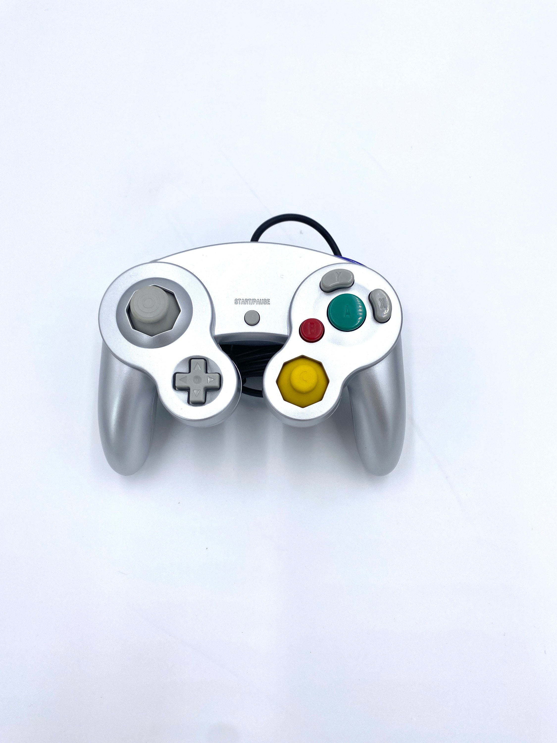 Gamecube Console Silver Silver Controller s Wires Bundle Etsy