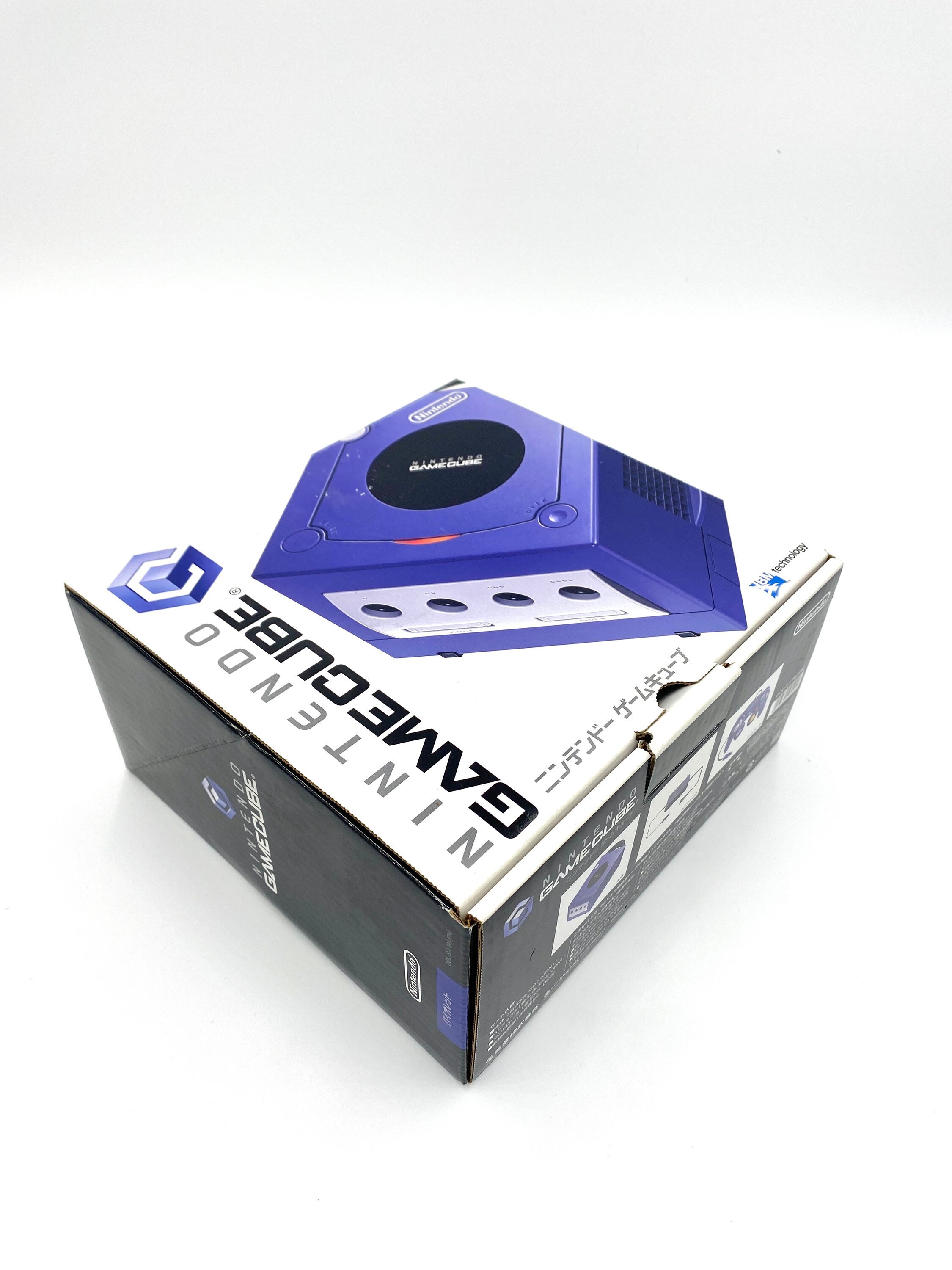 Nintendo Gamecube Console Indigo Purple Originalcontroller | Etsy