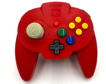 Nintendo 64 Hori Pad Mini Controller N64 Gold Clean/excellent Authentic ...