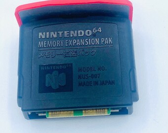 Nintendo 64 Memory Expansion PAK N64 - Etsy