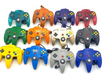 Authentic Nintendo N64 Controller Choose Your Color Fast Free Shipping ...