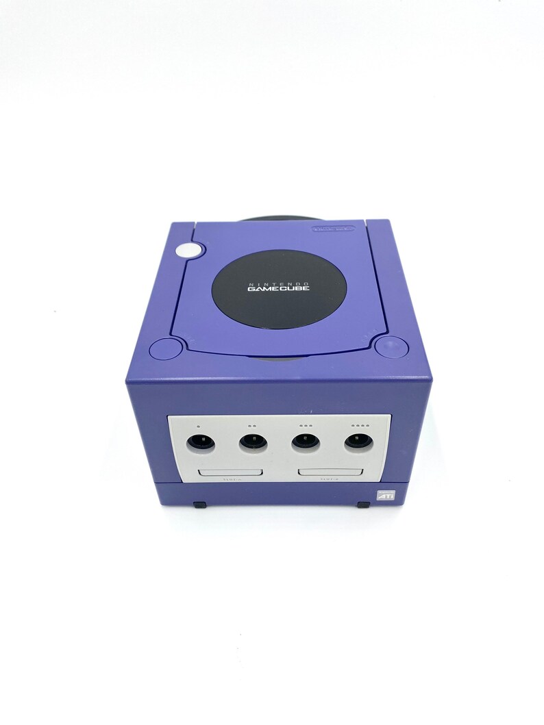 Gamecube Purple Console Indigo + Controller/s + Wires Bundle - Etsy